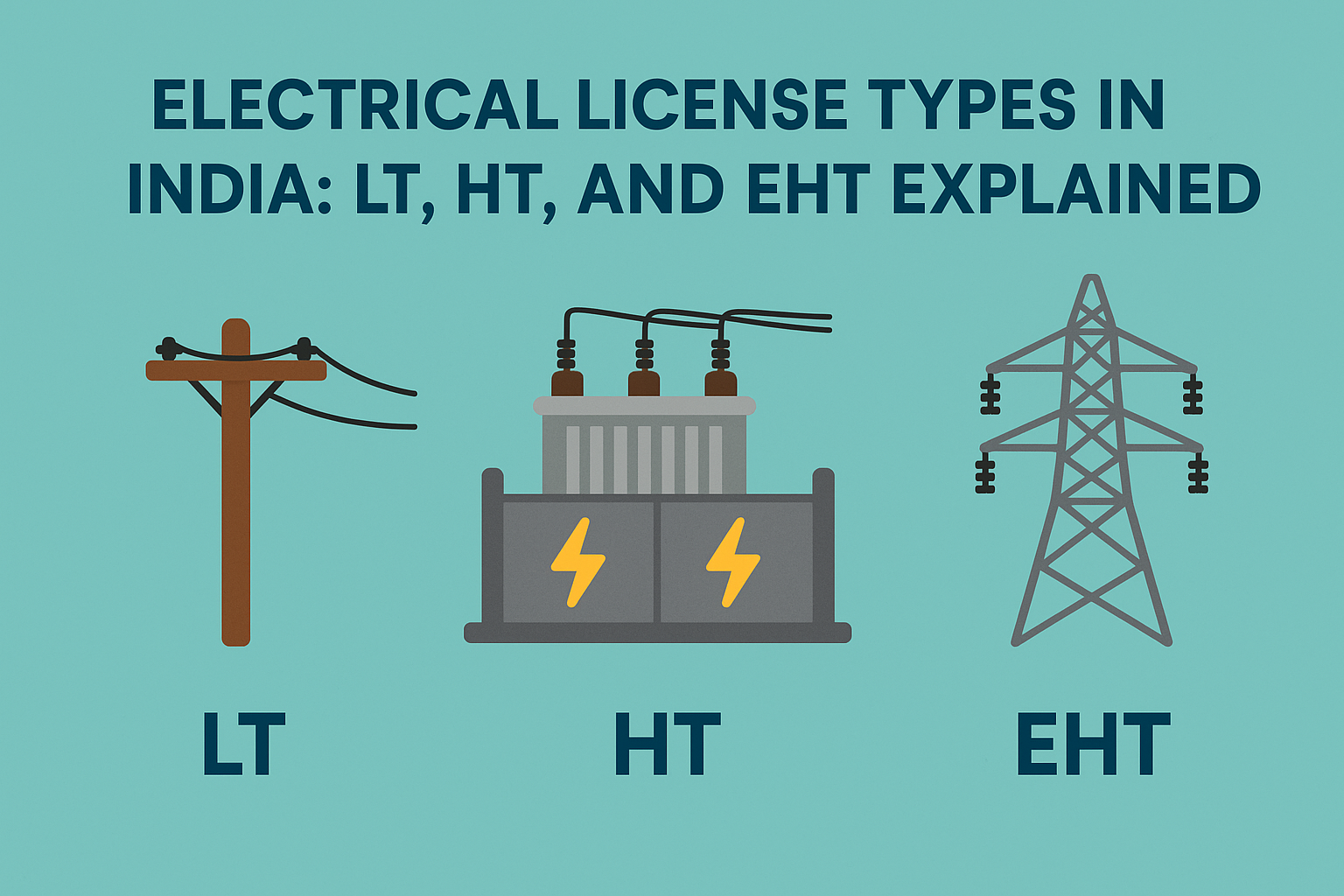 Electrical License in India – LT, HT & EHT Types Explained – Electrical ...